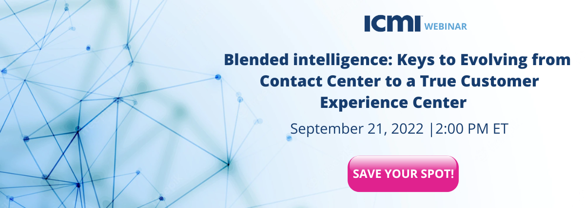 ICMI | Call Center Training, Events, Certification, Resources, and ...