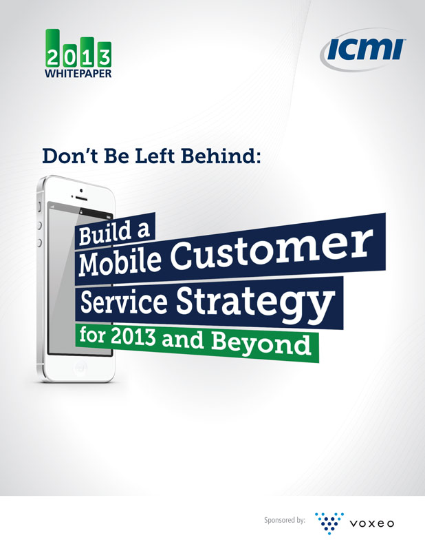 Build a Mobile Customer Service Strategy | ICMI