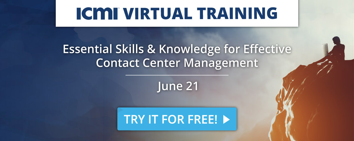 ICMI | Call Center Training, Events, Certification, Resources, and ...