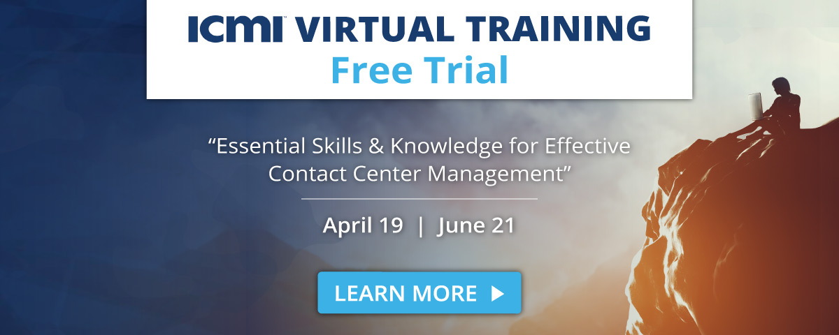 ICMI | Call Center Training, Events, Certification, Resources, and ...