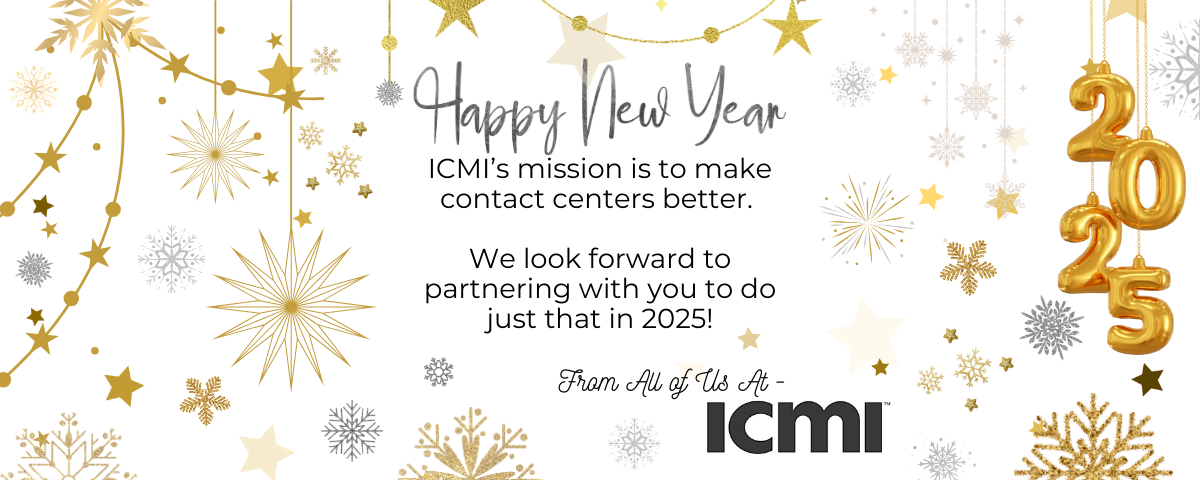 ICMI – Call Center Training, Courses, Events, Programs, Certifications ...